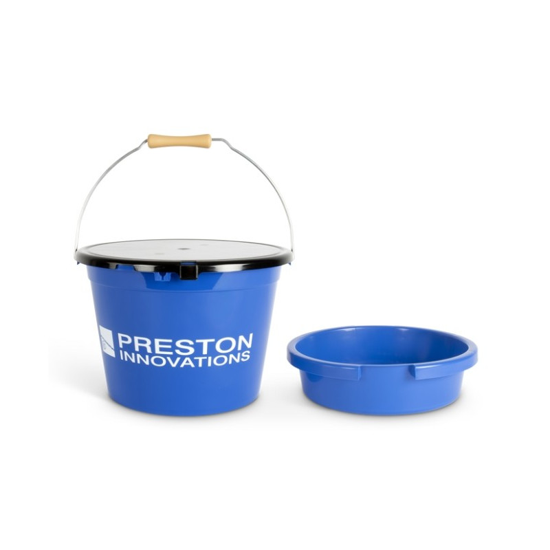 Wiadro Z Pokryw Preston Bucket Set 13L Wedkarski Wiadro Z Pokryw Preston Bucket Set 13L Wedkarski